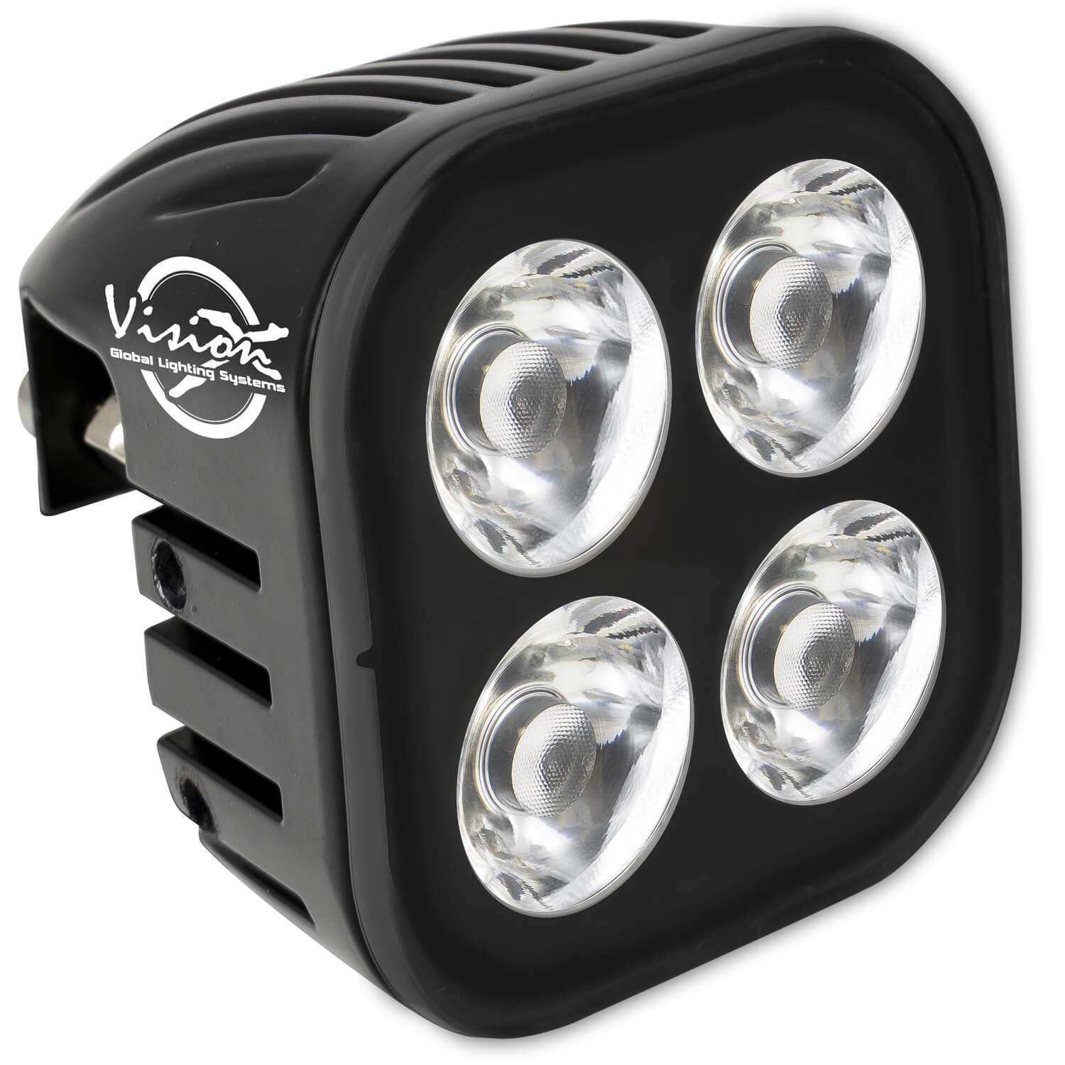VISION X UNITE LED MODULE - WHITE LIGHT - 10° - BLACK BACKGROUND ...