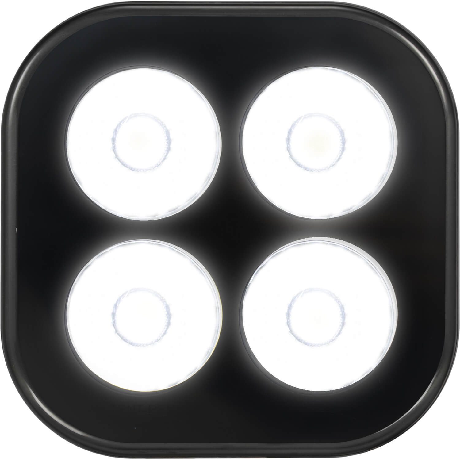 VISION X UNITE LED MODULE - WHITE LIGHT - 10° - BLACK BACKGROUND ...