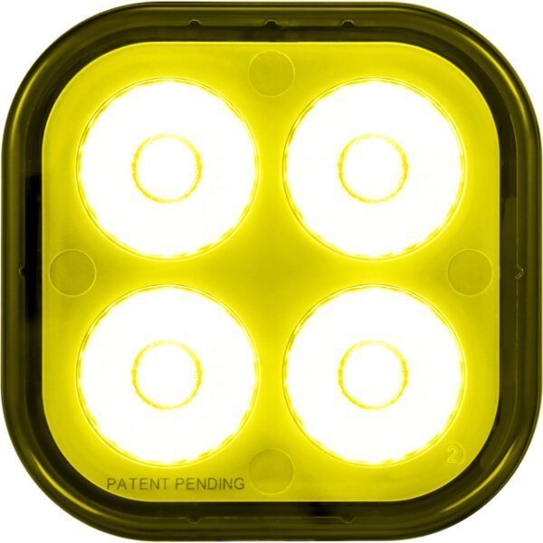 VISION X UNITE LED MODULE – YELLOW LENS – 10° – BLACK BACKGROUND ...